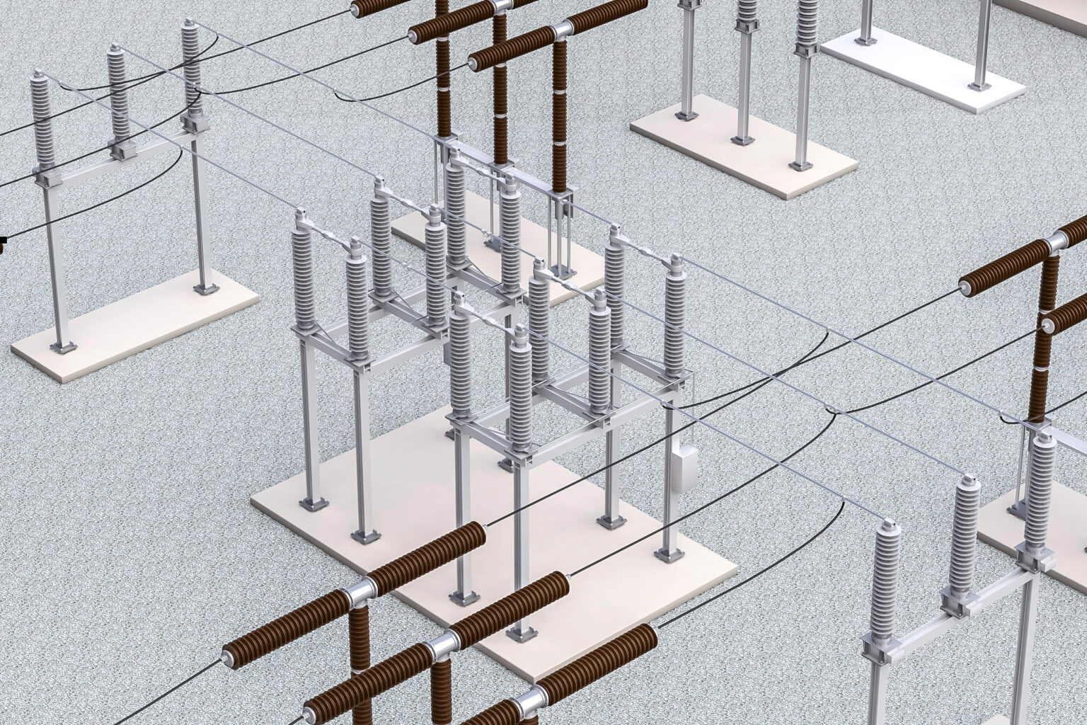 Busbar in Substation - A3 Engineering | Electrical Substation Company