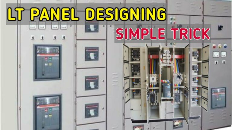 How to Design Substation Lt Panel - A3 Engineering | Electrical ...