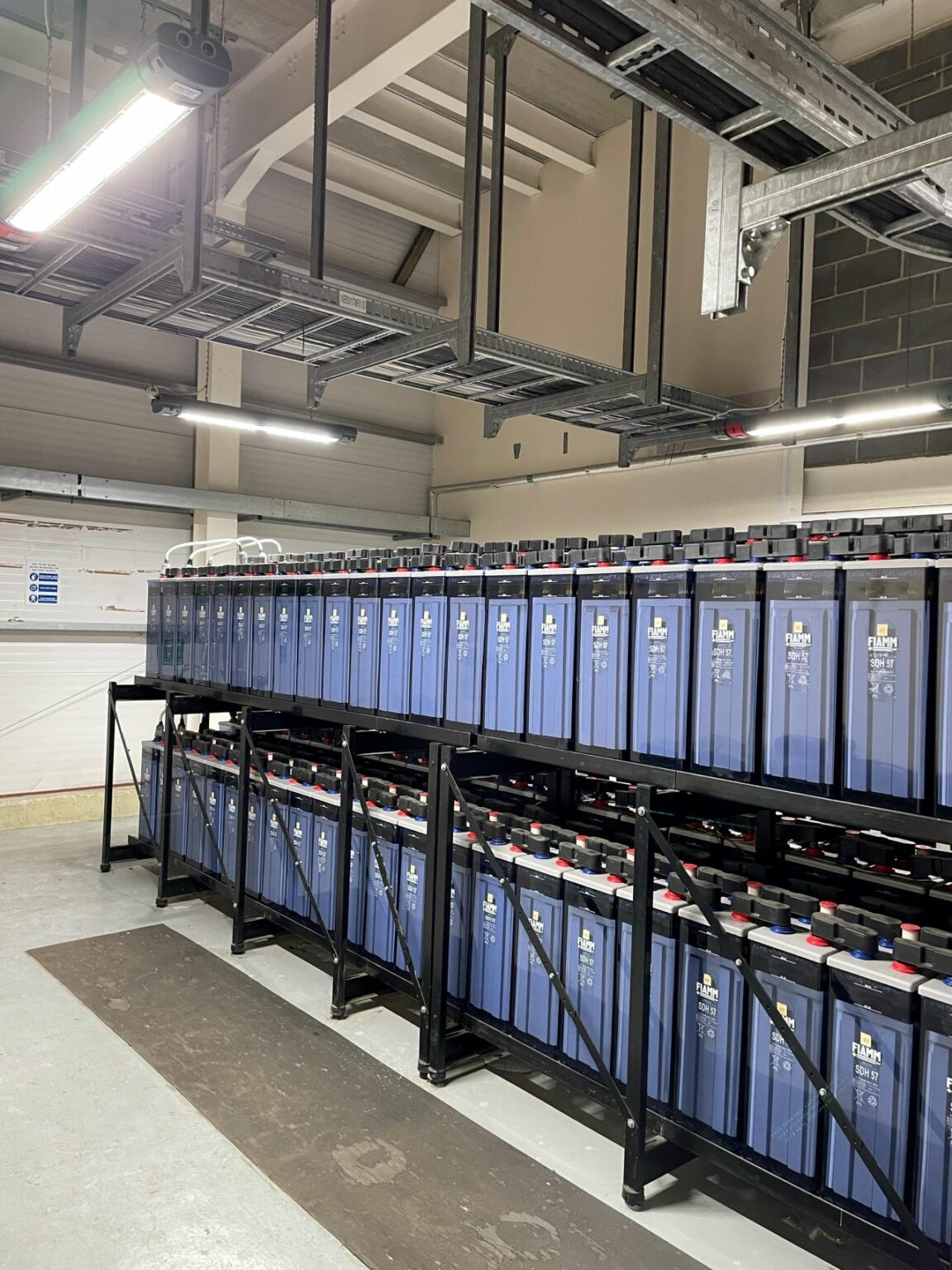 Battery Room in Substation - A3 Engineering | Electrical Substation Company
